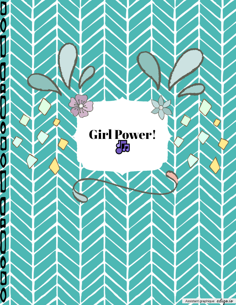 Girl Power Notebook, Secondary education, Sixth grade, Fifth grade ...