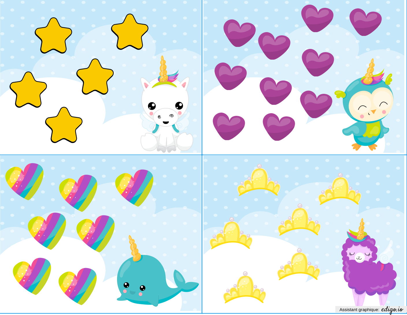 FLASHCARD MATH girly, 1st grade, Preschool, Kindergarten, Exercises ...