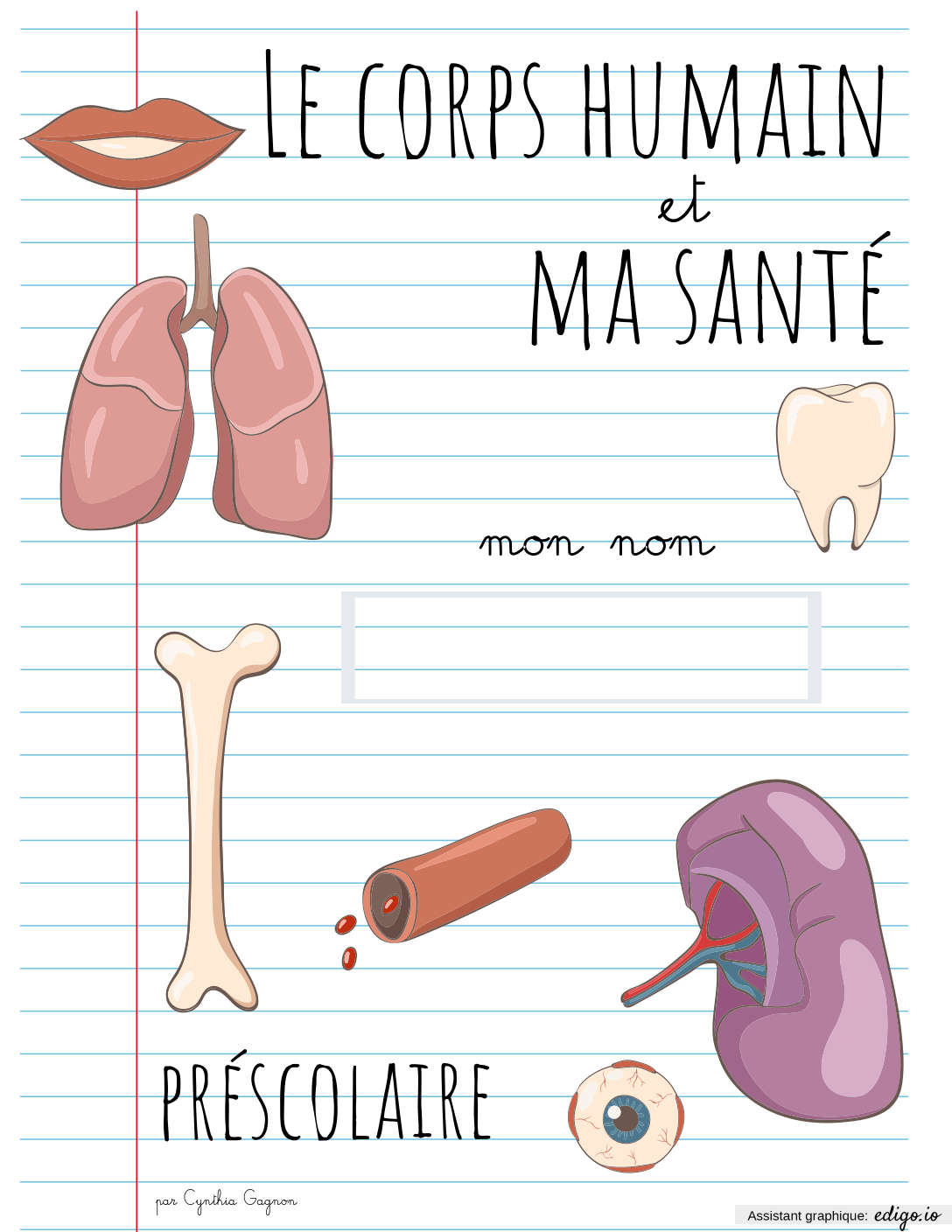 Couverture corps humain, Kindergarten, Exercises & activities, Themes ...