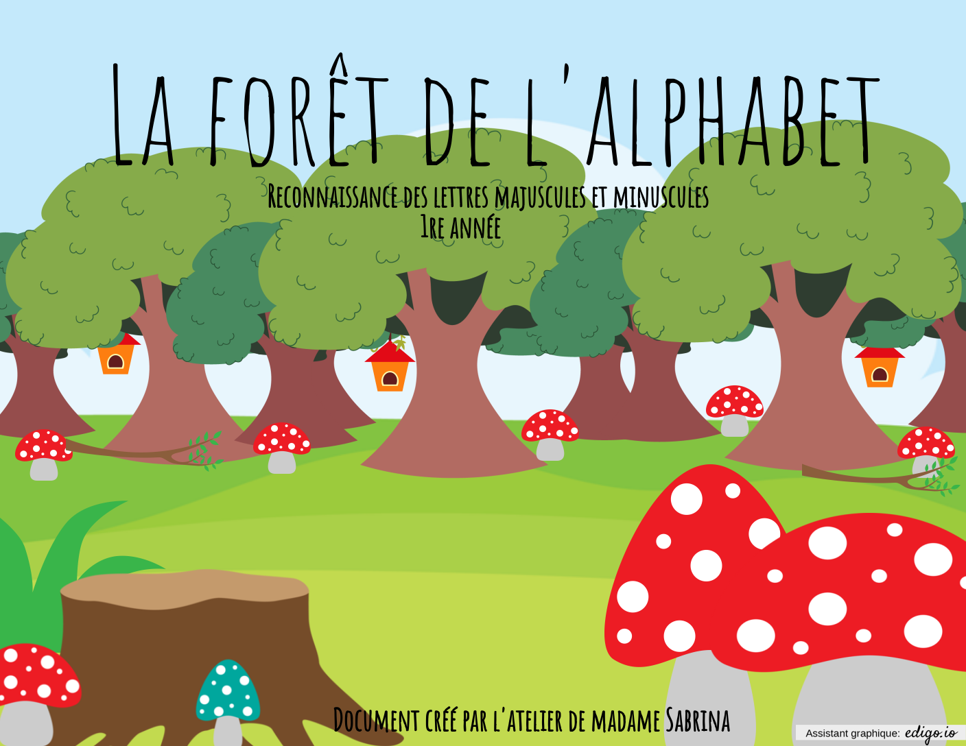 La forêt de l'alphabet, 1re année, Exercices et activités, Lecture ...