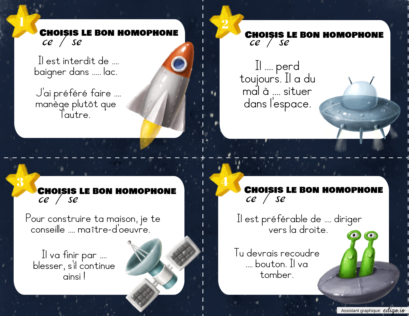 Homophones cartes à tâches, Fifth grade, Fourth grade, Task cards ...