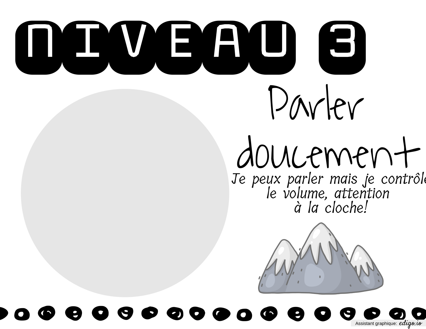 Niveaux voix, CM2, CM1, CE2, Affiches, Organisation de classe ...