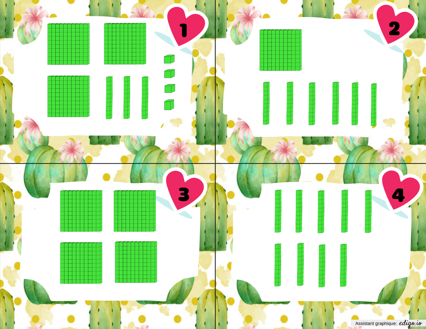 Cartes à tâche , Quel nombre est représenté, 2nd grade, Task cards ...